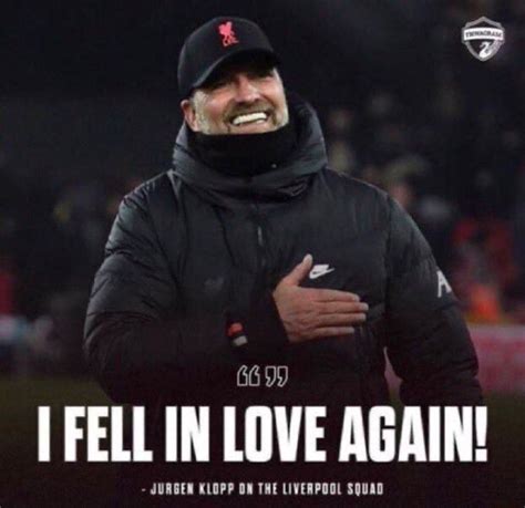 I FELL IN LOVE AGAIN SURGE KLOPP ON THE LIVERPOOL SQUAD IFunny