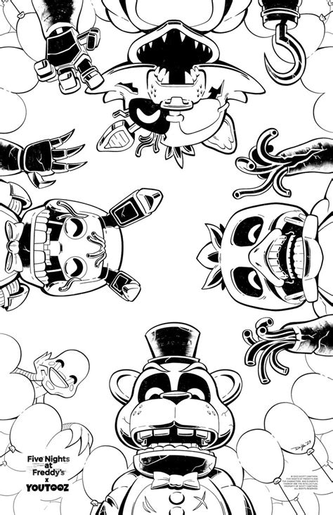 GG Games On Twitter Noticias FNaF Merch Youtooz Muestra Un Dibujo