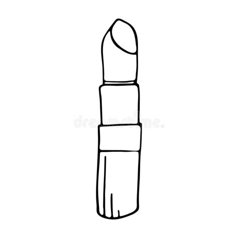 Icono De Doodal De Esquema De L Piz Labial Dibujado A Mano Vectorial
