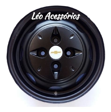 Jg Calota Central Gm Celta Corsa Classic Aro Ferro Fsb R Em