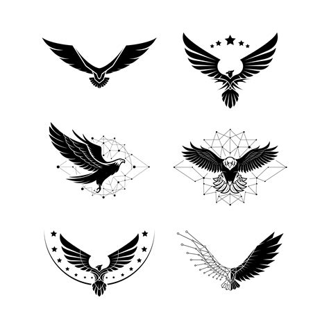 Minimalist Eagle Tattoo Printable Calendars At A Glance