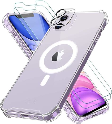 Qasyfanc Coque Protection Caméra pour iPhone 11 6 1 Charge sans Fil