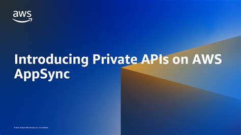 Introducing Private Apis On Aws Appsync Front End Web Mobile