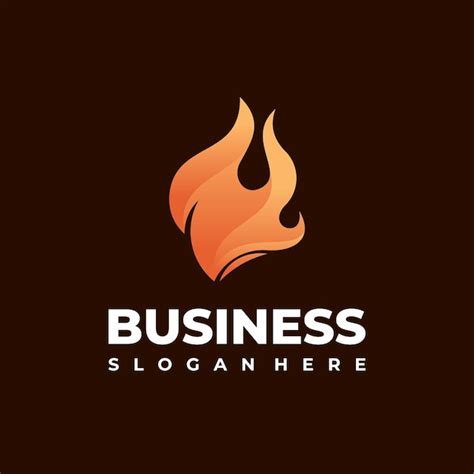 Premium Vector Fire Flame Logo Design Vector Template Vector