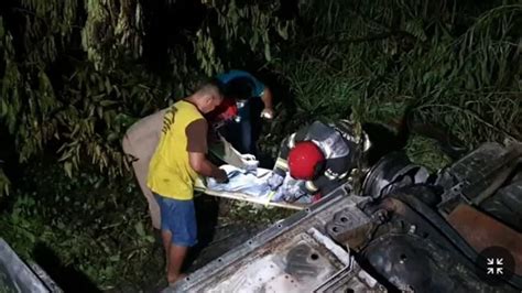 Vídeo jovem morre carbonizada após carro capotar e pegar fogo na AM 010