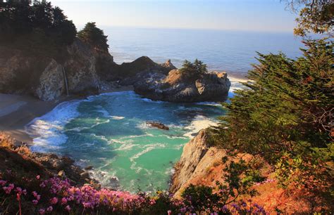 Coast USA California Cove HD Wallpaper Rare Gallery