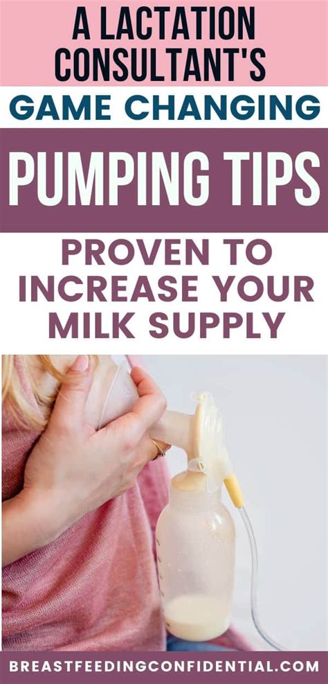 How To Use Pumping To Increase Your Milk Supply Artofit