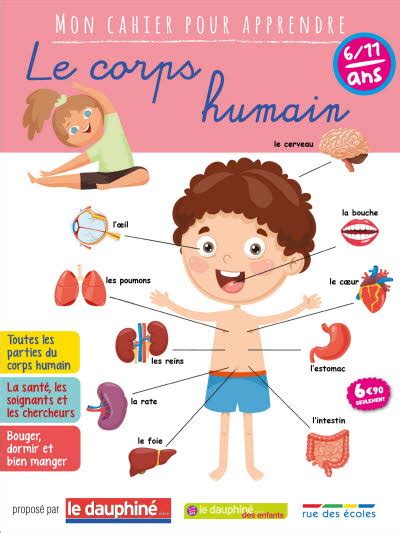 Le corps humain Boutique Le Dauphiné Libéré le corps humain pour