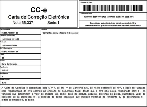 Total Imagem Modelo Carta De Corre O Nota Fiscal Br Thptnganamst