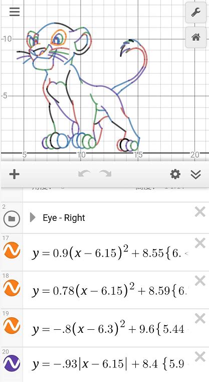 用python画出简单笑脸画法 自从有了这个网站，用函数公式画出狮子王就是这么简单 csdn博客