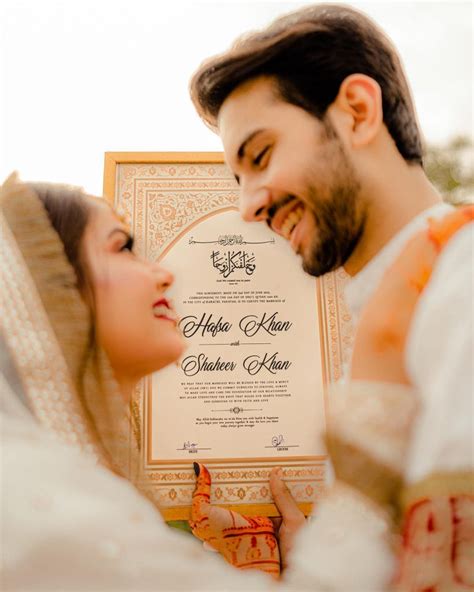 Exclusive Wedding Photoshoot Of Hafsa Khan And Shaheer Khan From Their