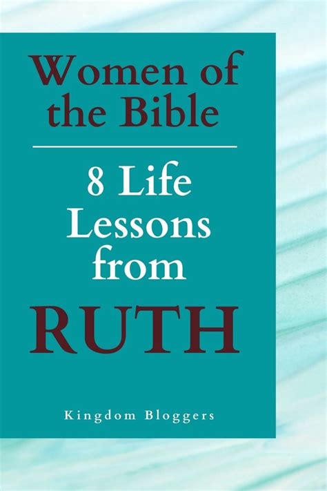 The Story Of Ruth And Naomi And 13 Meaningful Lessons We Can Learn From Ruth In The Bible Artofit