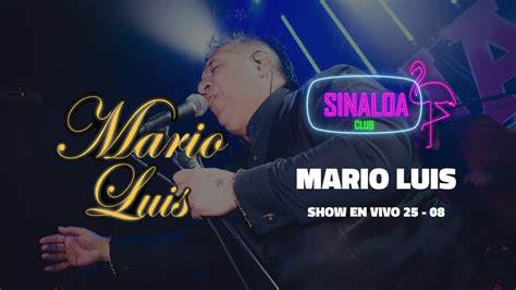 MARIO LUIS EN VIVO SESSION 31 SINALOA CLUB YouTube