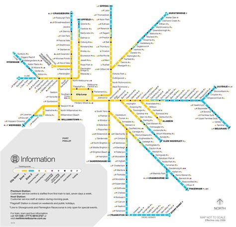 Melbourne Metro Map Metro Melbourne Map Australia