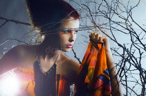 Beauty Naked Girl Stock Photo Image Of Natural Beautiful