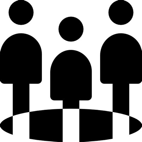 Teamwork Basic Rounded Filled Icon