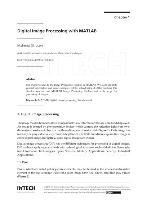 pdf digital image processing with matlab