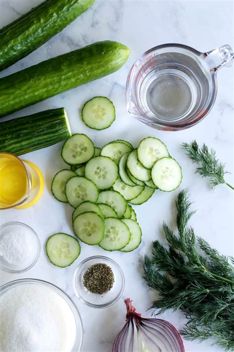 Cucumber Salad Recipe A Farmgirl S Dabbles