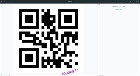 Comment scanner les codes QR à partir du bureau Linux toptips fr