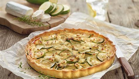 Receta Quiche de calabacín y queso de cabra fácil Nestlé Cocina
