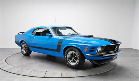 For Sale 1970 Ford Mustang 302 Boss In Grabber Blue Ford Mustang