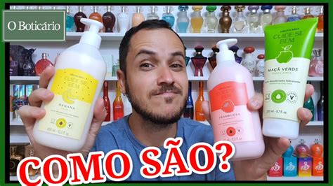 Hidratantes Cuide Se Bem Feira Banana Framboesa E Ma Verde