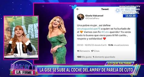 Magaly Medina Le Responde A Gisela Tras Referirse Al Ampay De La