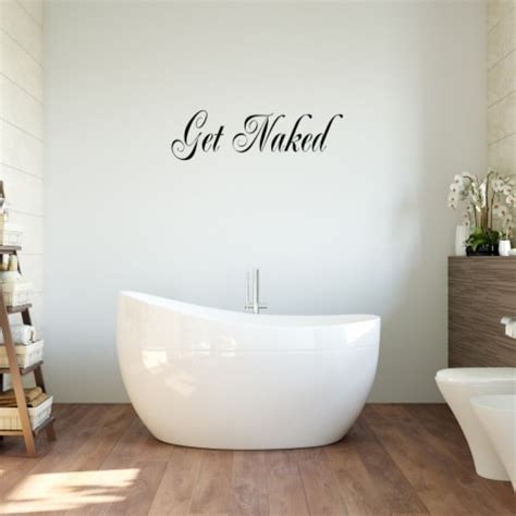 Get Naked Wall Decal 1 QFC
