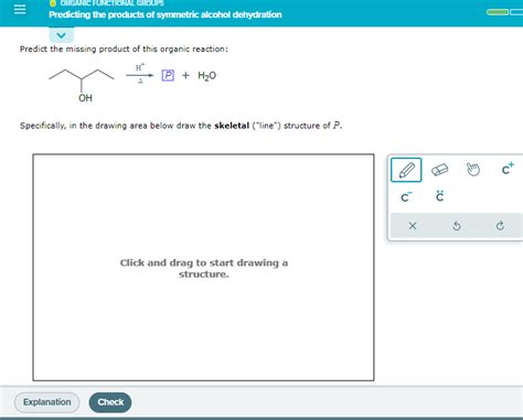 Solved Predict The Missing Product Of This Organic Reaction Chegg