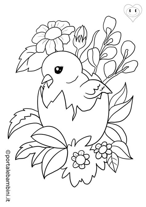 Uccelli Da Colorare Stampa Gratis Portalebambini It