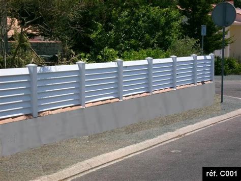 Cloture Pvc Blanc