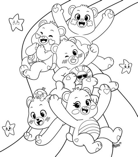 30 Desenhos para colorir dos Ursinhos Carinhosos Dicas Práticas