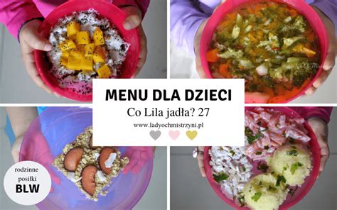 Przepisy dla dzieci co Lila jadła 27 Lady Och Mistrzyni