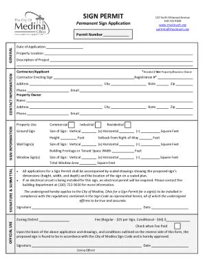 Fillable Online Sign Permit BuildingsDPS Sign Permit Process