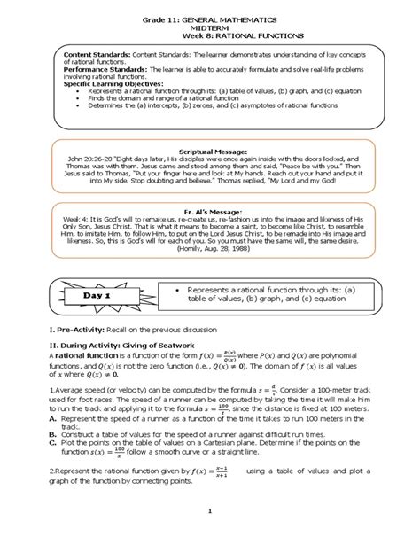 rational functions domain range intercepts and asymptotes pdf asymptote function