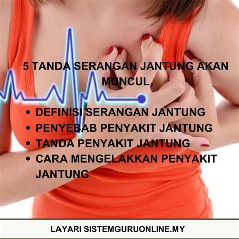 5 Tanda Serangan Jantung Akan Muncul