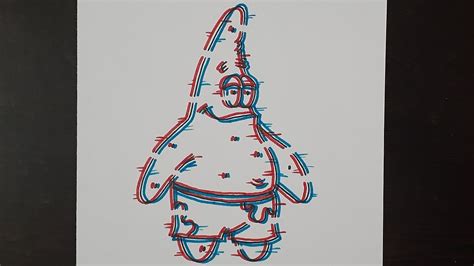 How To Draw Glitch Effect Cartoon Very Easy Step By Step YouTube