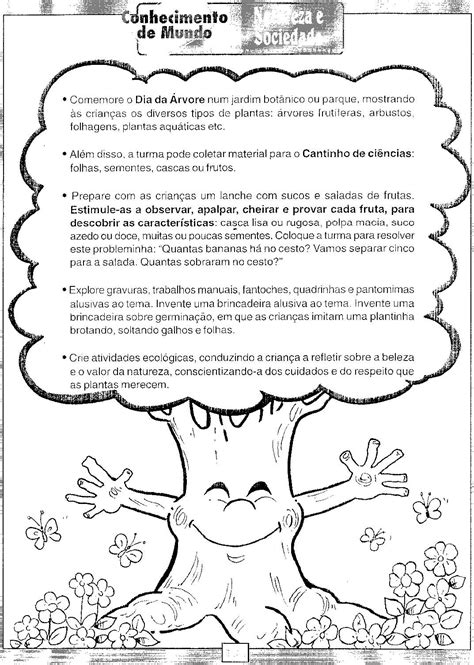 Atividades para trabalhar o Dia da Árvore SÓ ESCOLA