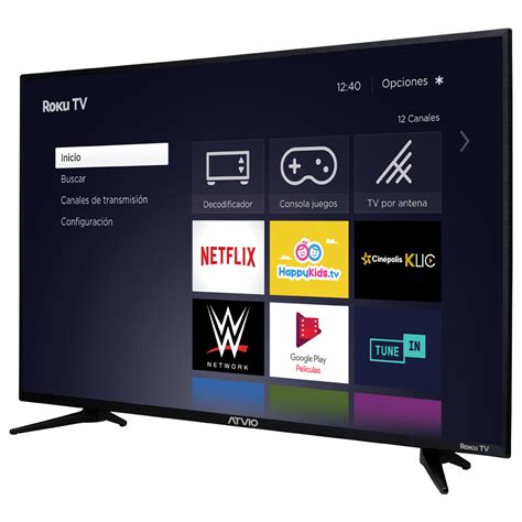Nueva línea de pantallas Atvio Roku TV con Walmart en México