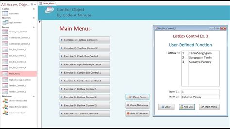Access VBA How To Transfer Data From TextBox To A ListBox Using User