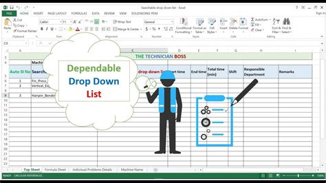 Dependable Drop Down List Dependent Drop Down List In Excel List In