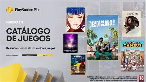 PS Plus Extra Y Premium Octubre De 2024 Reunimos Y Ordenamos Los