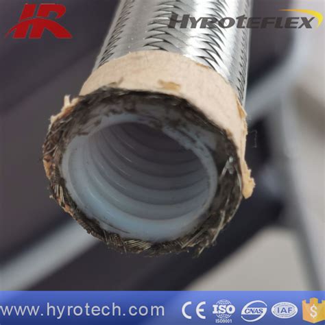 Stainless Steel Braided Convoluted High Pressure PTFE Hose PTFE Hose