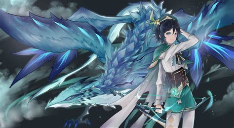 100 Fondos De Fotos De Genshin Venti Wallpapers