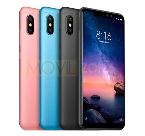 Xiaomi Redmi Note 6 Pro características ficha técnica con fotos y precio