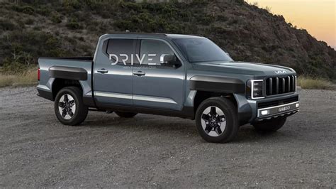 2025 Kia Tasman Pickup Truck Can T Decide On Its New Looks Virtual