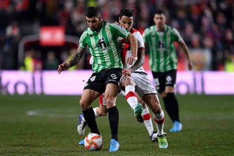 Rayo Vallecano x Real Betis onde assistir horário e escalação 08 01
