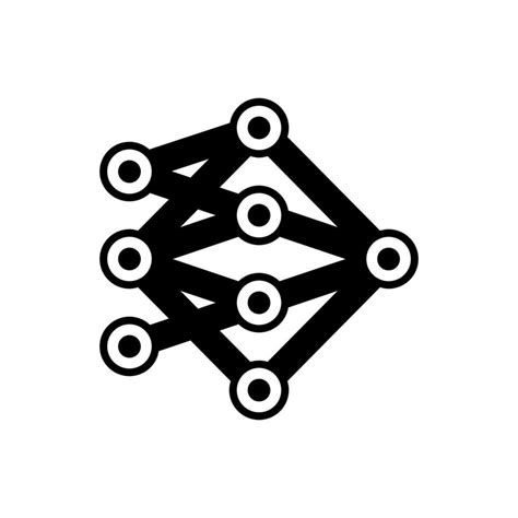 Neural Network Icon In Vector Illustration Vector Art At Vecteezy