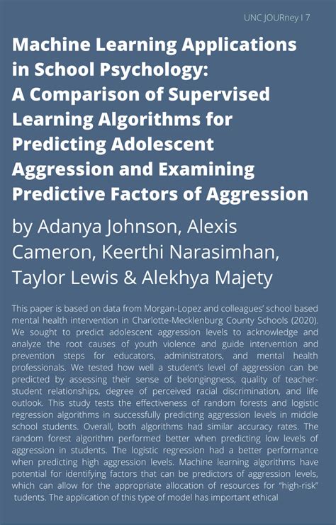 pdf machine learning applications in school psychology a comparison of supervised learning