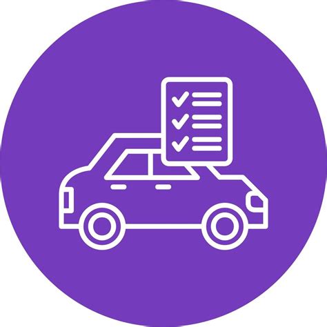 Car Checklist Vector Icon Vector Art At Vecteezy